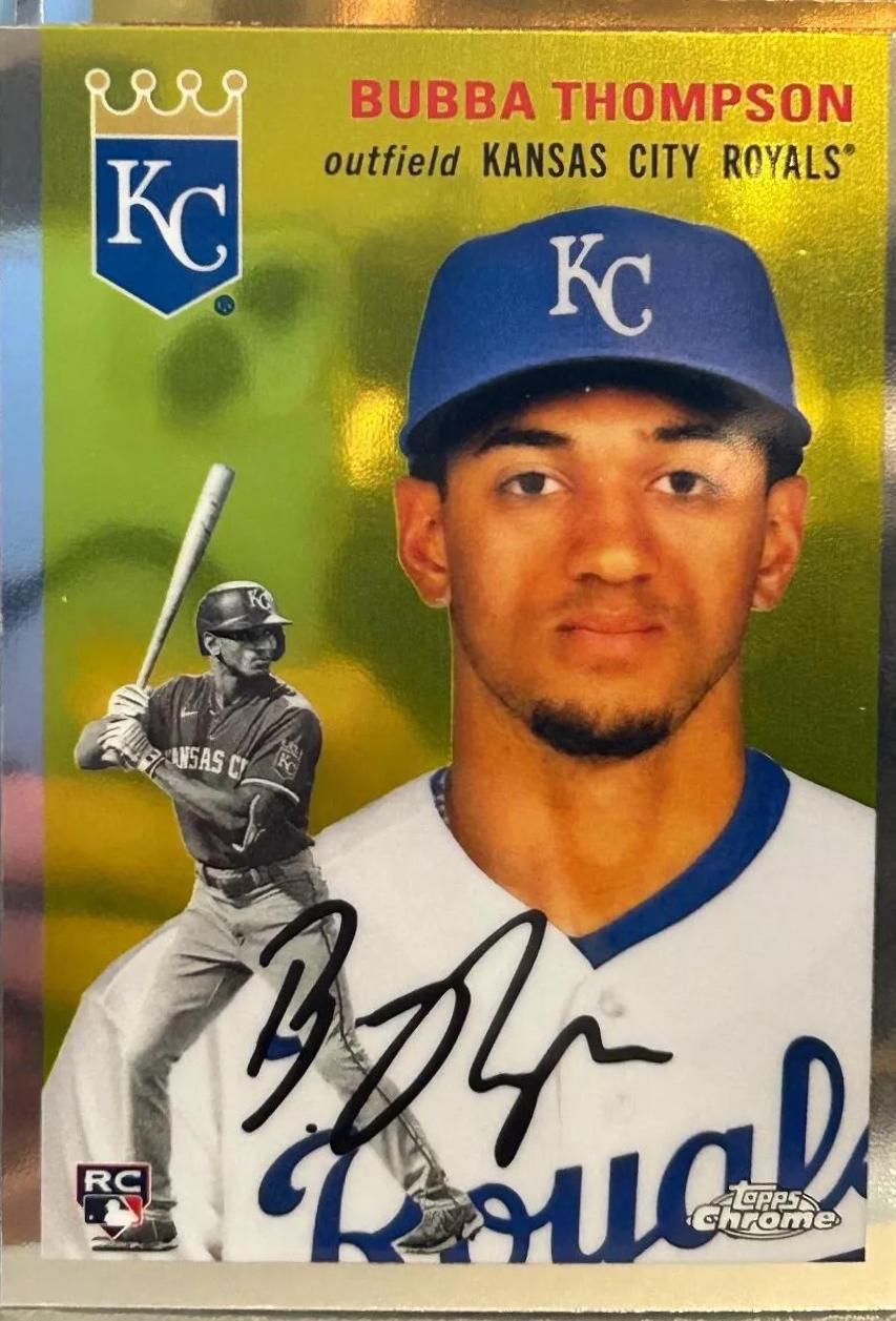 Bubba Thompson #62 Prices | 2023 Topps Chrome Platinum Anniversary ...
