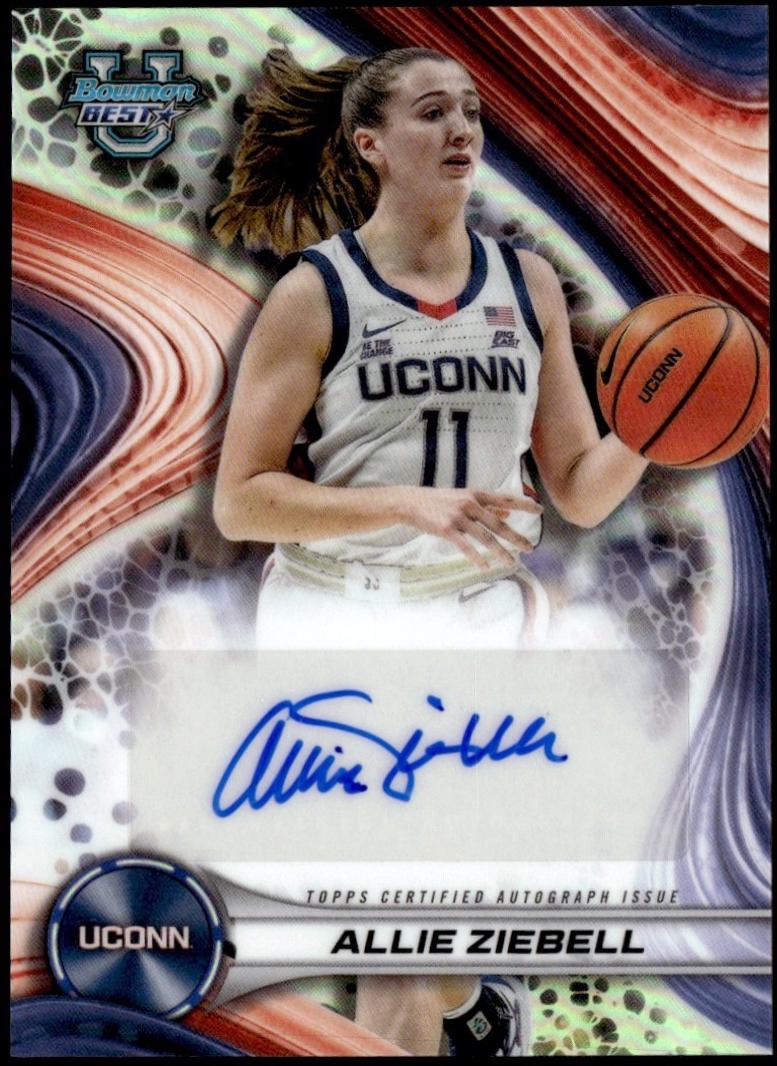 Allie Ziebell [Refractor] #B24-AZ Prices | 2024 Bowman Best University ...