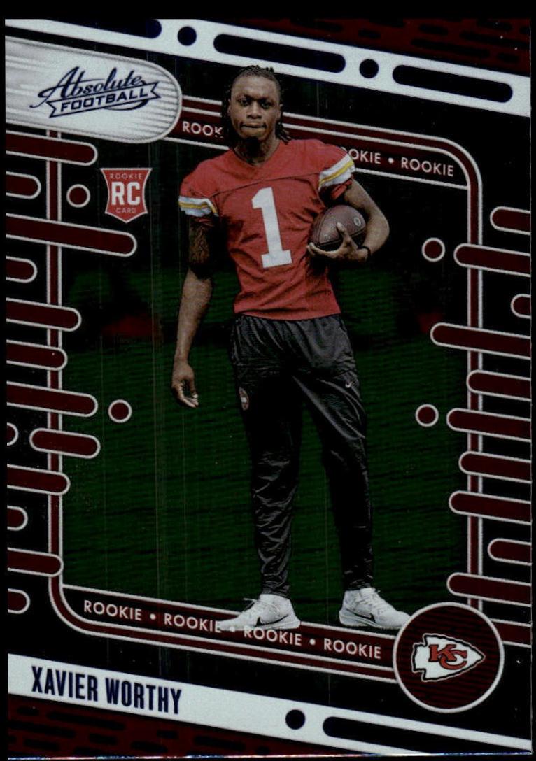 Xavier Worthy [Blue] #128 Prices | 2024 Panini Absolute | Football Cards
