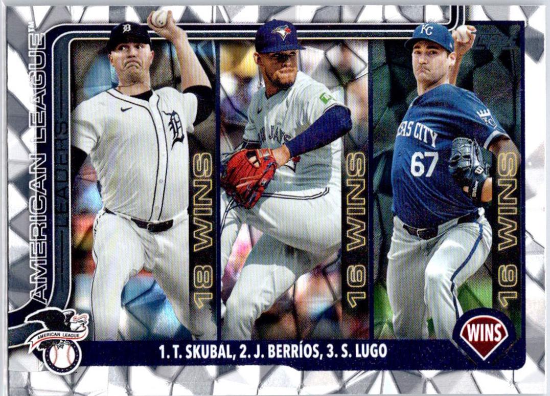 Tarik Skubal / Jose Berrios / Seth Lugo [Diamante Foil] #151 Prices | 2025 Topps | Baseball Cards