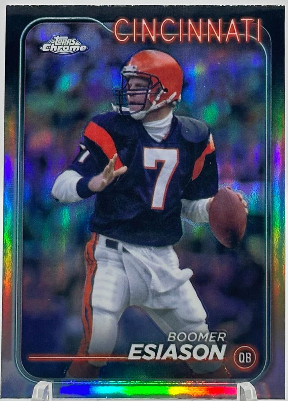 Boomer Esiason [Refractor] #27 Prices | 2024 Topps Chrome | Football Cards