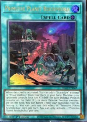 Primitive Planet Reichphobia [Ultra Rare] RA02-EN067 Prices | YuGiOh 25th Anniversary Rarity ...