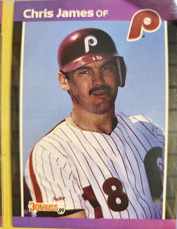 Chris James #312 Prices | 1989 Donruss | Baseball Cards