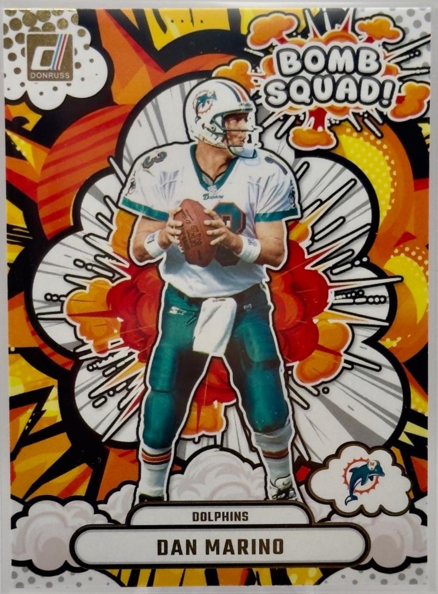 Dan Marino #BS-DMO Prices | 2025 Panini Donruss Bomb Squad | Football Cards