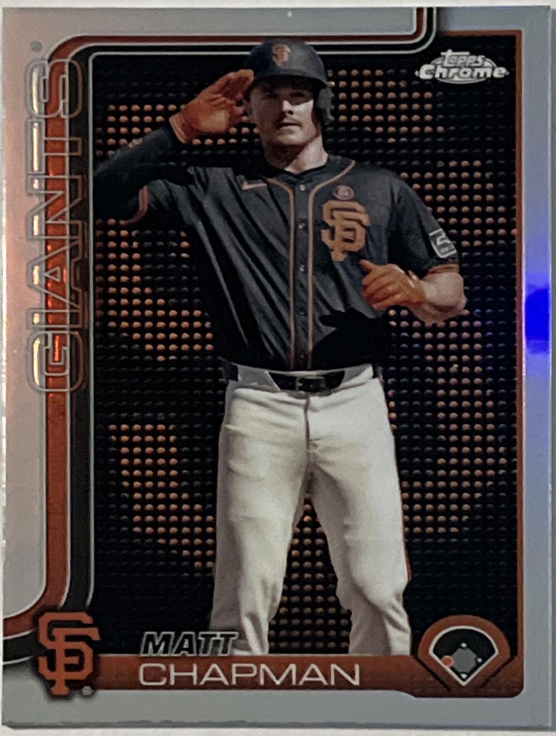 Matt Chapman [Lightboard Logo Variation] #148 Prices | 2025 Topps ...