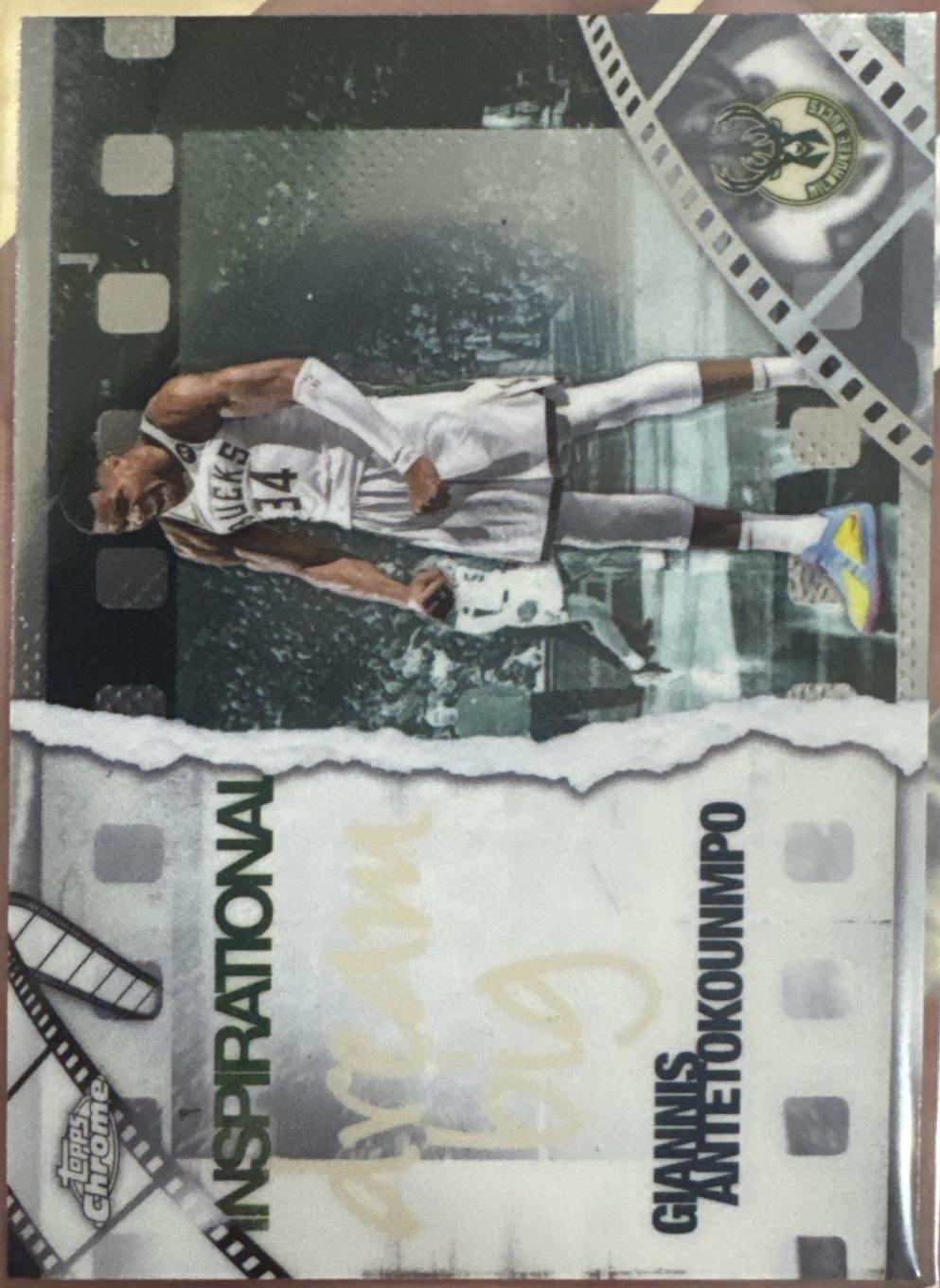 Giannis Antetokounmpo #IP-3 Prices | 2025 Topps Chrome Inspirational ...
