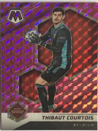 Thibaut Courtois [Pink Mosaic] #188 Prices | 2021 Panini Mosaic Road to ...