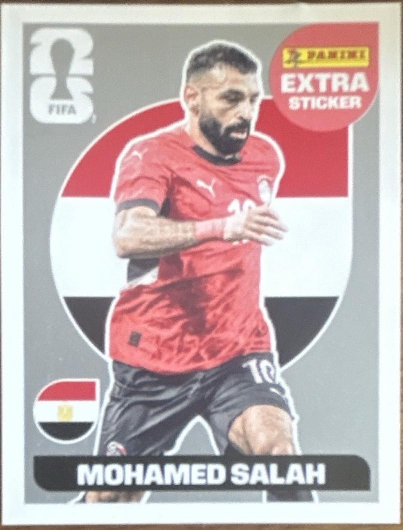 Mohamed Salah [Silver] Prices | 2026 Panini FIFA World Cup Sticker ...