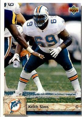 Keith Sims #603 Prices | 1992 Upper Deck | Football Cards