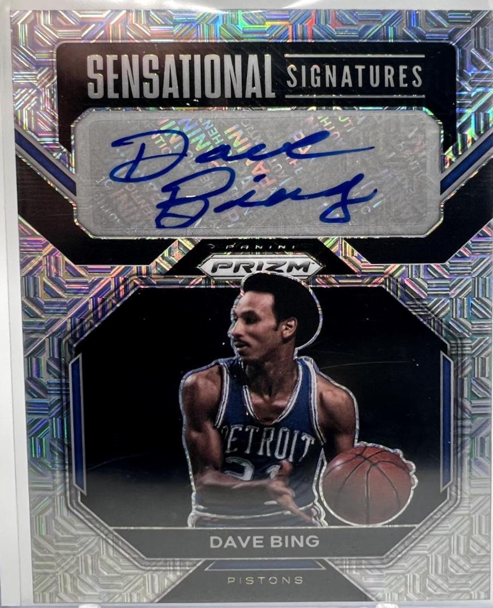 Dave Bing [Mojo] #SS-DB Prices | 2022 Panini Prizm Sensational ...