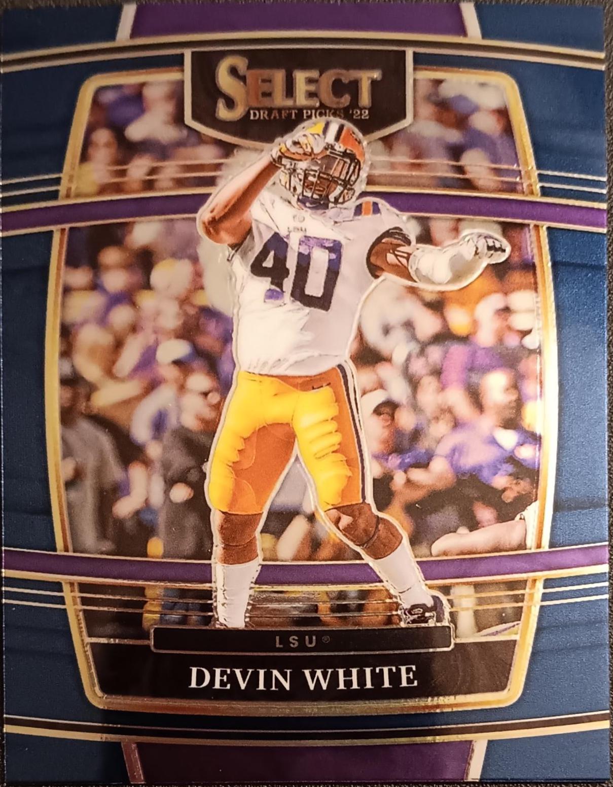 Devin White #56 Prices | 2022 Panini Select Draft Picks | Football Cards