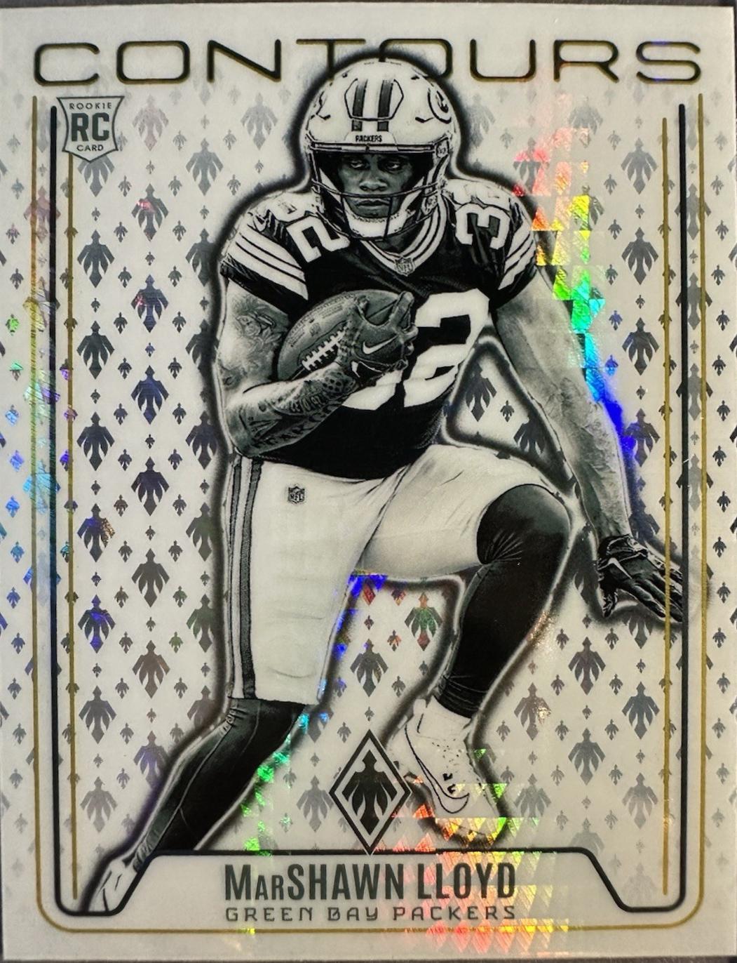 MarShawn Lloyd [Hyper] #CON-MLD Prices | 2024 Panini Phoenix Contours ...