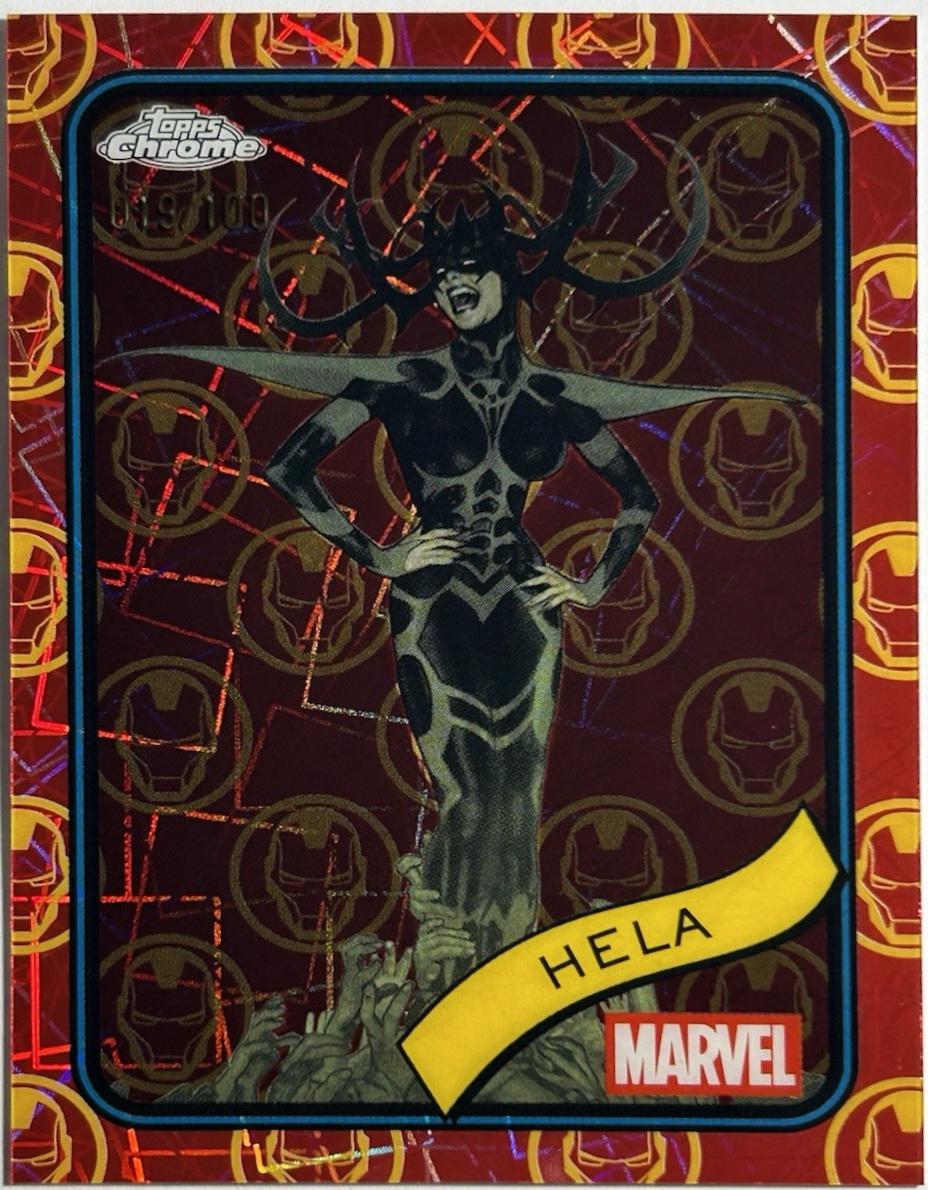 Hela [Red Gold Lazer] #79 Prices | Marvel 2025 Topps Chrome | Marvel Cards