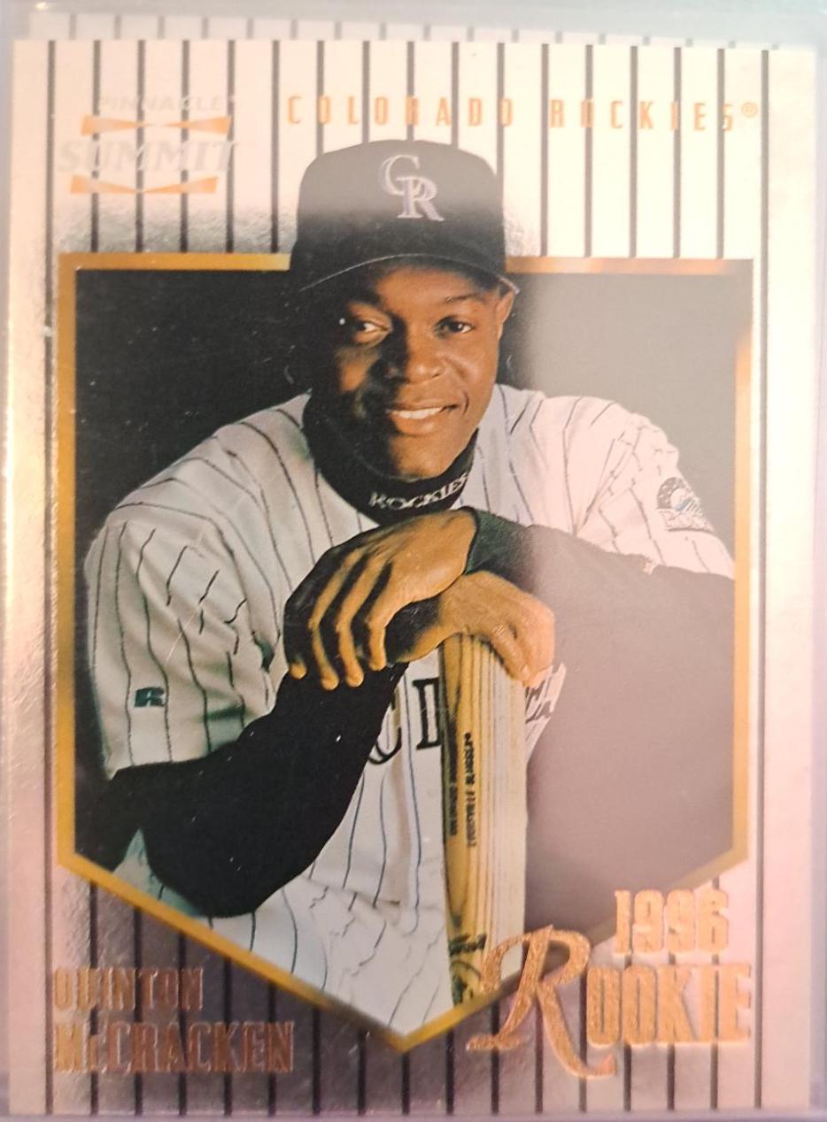 Quinton McCracken [Above and Beyond] #179 Prices [Rookie] | 1996 Summit ...