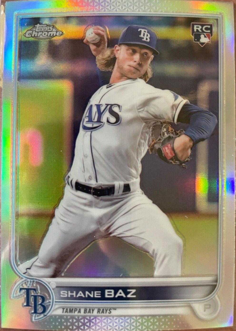 Shane Baz [Sonic Refractor] #201 Prices | 2022 Topps Chrome | Baseball ...
