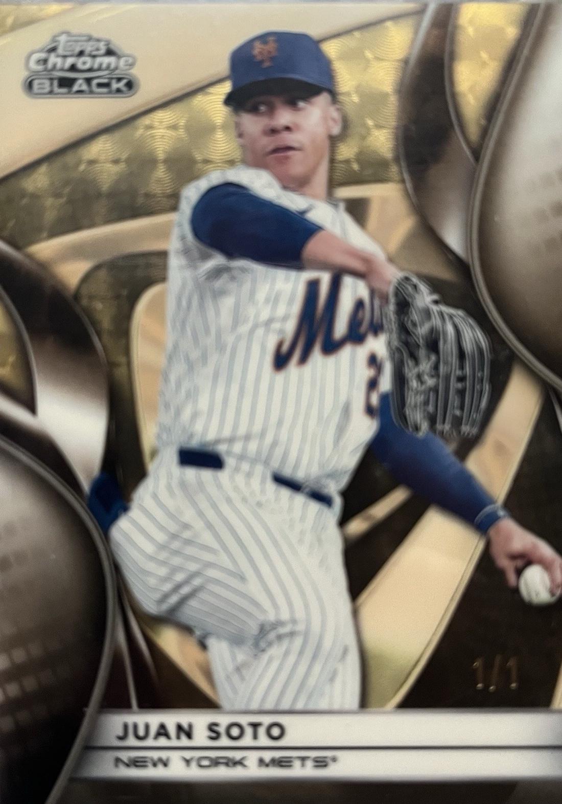 Juan Soto [Superfractor] #130 Prices | 2025 Topps Chrome Black ...