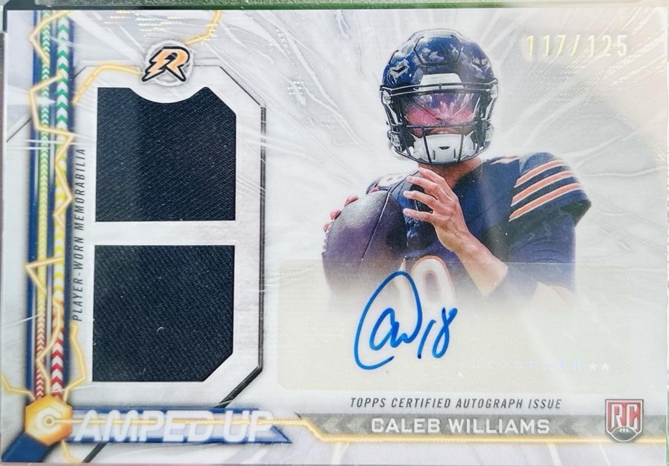 Caleb Williams [White Surge] #AU-CW Prices | 2024 Topps Resurgence ...