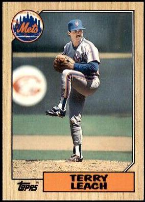 Terry Leach #63T Prices | 1987 Topps Traded | Baseball Cards
