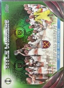 West Ham United FC [Neon Green] #90 Prices | 2023 Topps UEFA Club ...