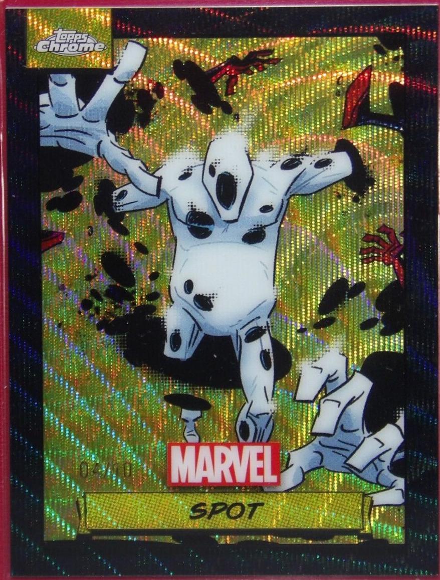 Spot [Black Wave] #118 Prices | Marvel 2024 Topps Chrome | Marvel Cards
