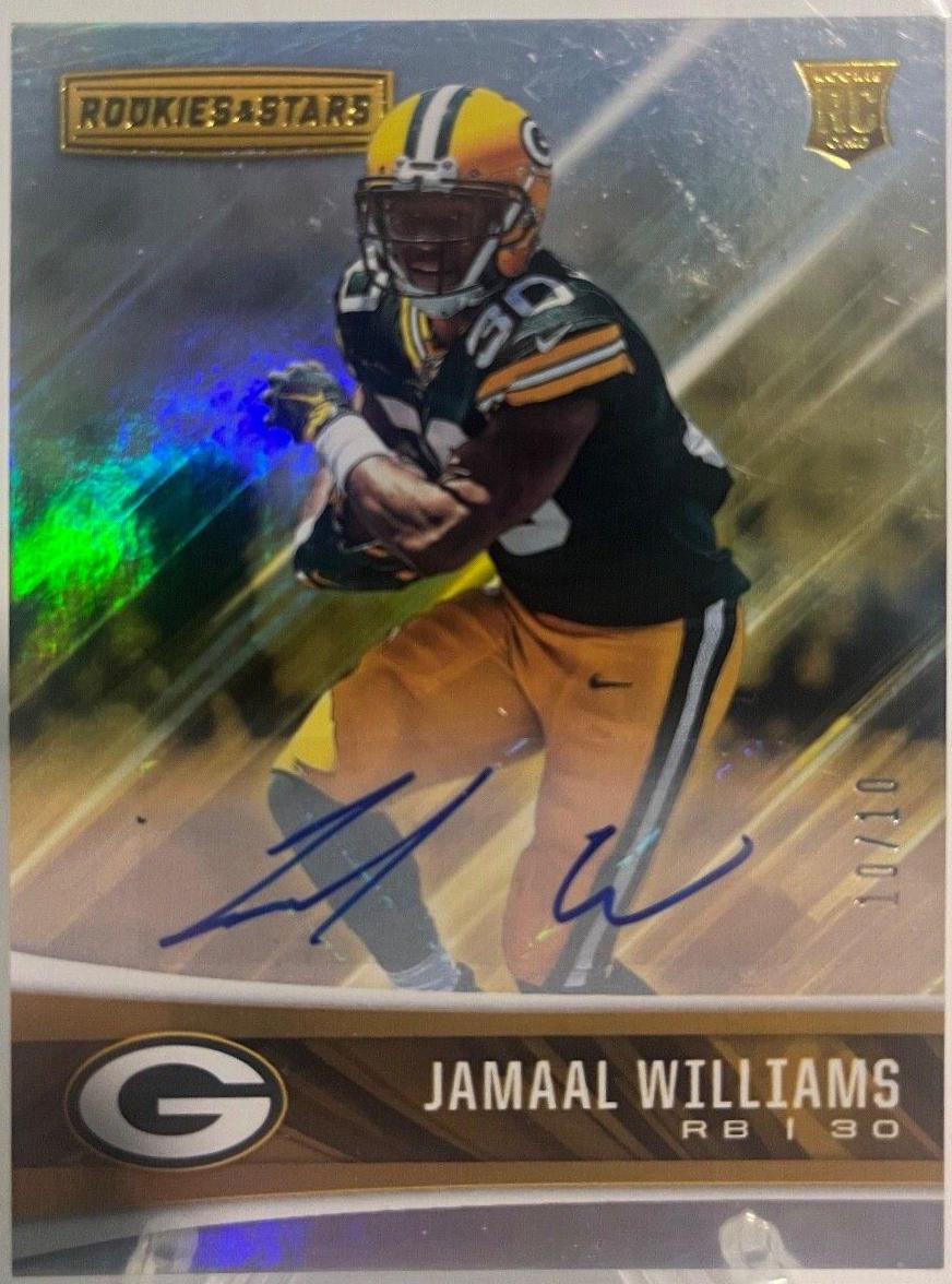 Jamaal Williams [Longevity Signature Gold] #239 Prices | 2017 Panini ...