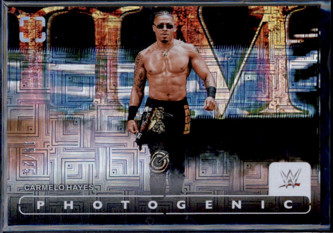 Carmelo Hayes [Maze] #44 Prices | 2024 Panini PhotoGenic WWE ...
