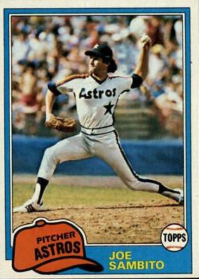 Joe Sambito #385 Prices | 1981 Topps | Baseball Cards