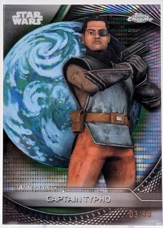 Captain Typho [Pulsar Refractor] #6 Prices | Star Wars 2025 Topps ...