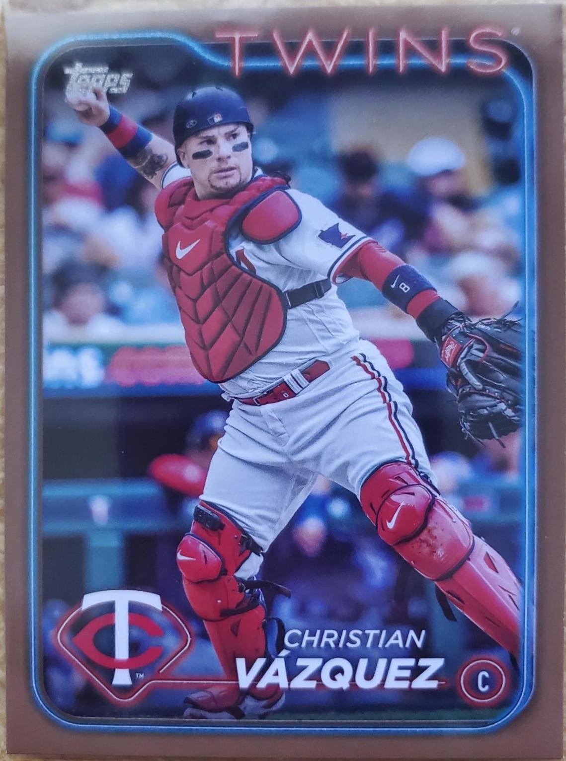 Christian Vazquez [Gold] #654 Prices | 2024 Topps | Baseball Cards