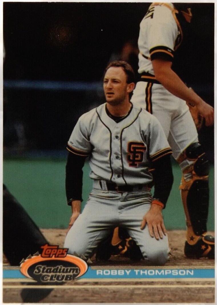 Robby Thompson #77 Prices | 1991 Stadium Club | Baseball Cards