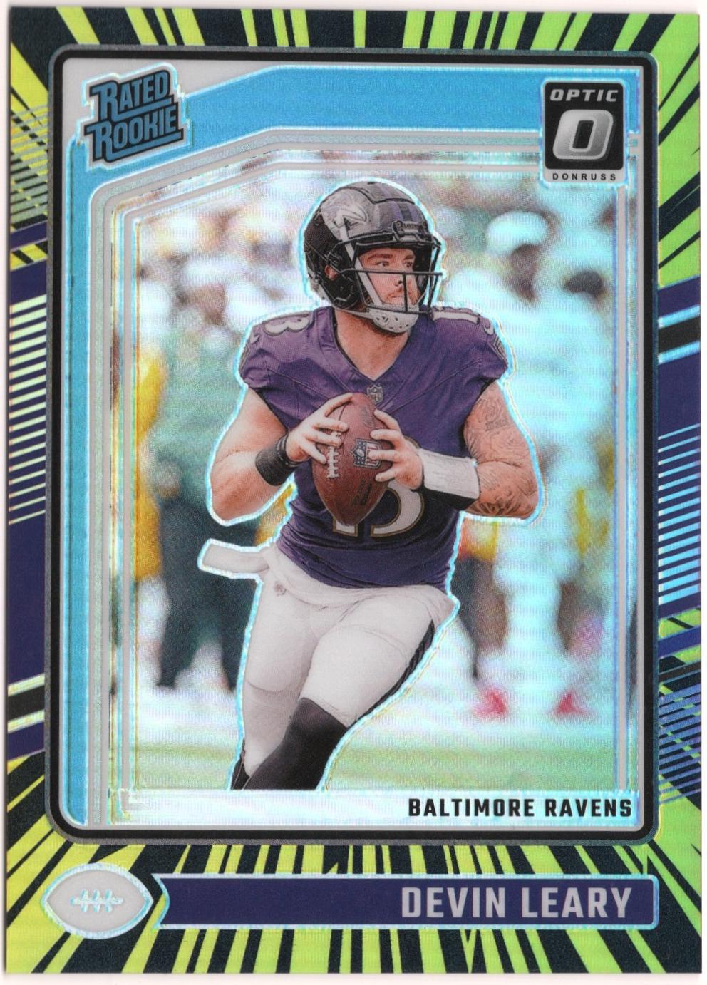 Devin Leary [Electricity] #227 Prices | 2024 Panini Donruss Optic ...