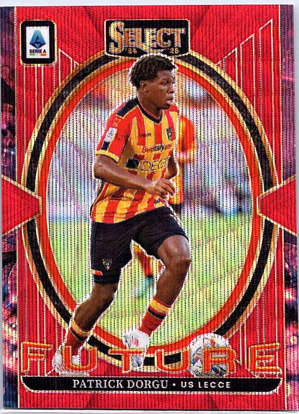 Patrick Dorgu [Red Wave] #10 Prices | 2024 Panini Select Serie A Future ...