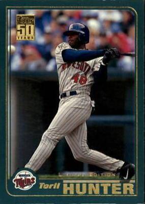 Torii Hunter #63 Prices | 2001 Topps | Baseball Cards