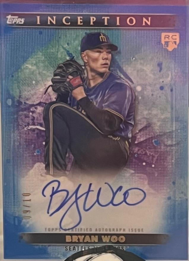 Bryan Woo [Blue] #BRES-BW Prices | 2024 Topps Inception Rookie And ...