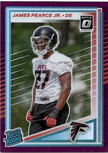 James Pearce Jr. [Purple Optic Preview] #363 Prices | 2025 Panini ...