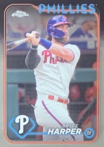 Bryce Harper #62 Prices | 2024 Topps Chrome | Baseball Cards