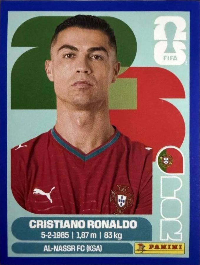 Preços de Cristiano Ronaldo [Blue] #POR15 | 2026 Panini FIFA World Cup ...