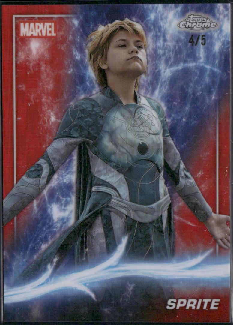 Sprite [Red Refractor] #121 Prices | Marvel 2025 Topps Chrome Studios ...