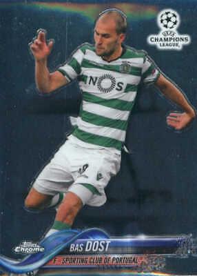 Bas Dost #77 Prices | 2017 Topps Chrome UEFA Champions League | Soccer ...