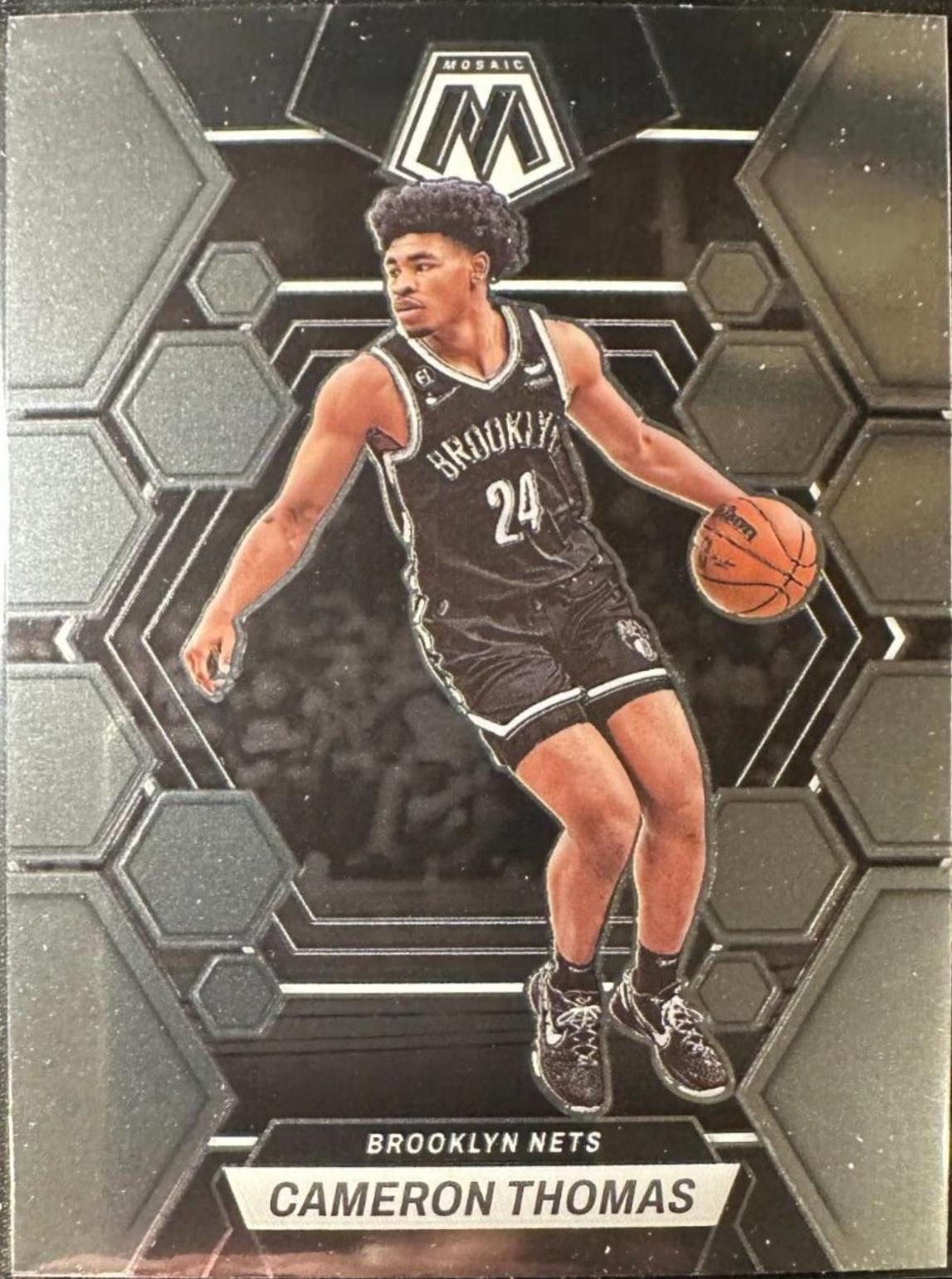 Cameron Thomas [Fast Break Silver] #159 Prices | 2022 Panini Mosaic ...