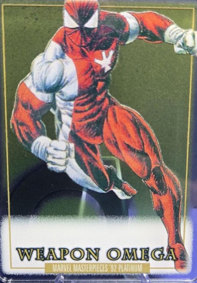 Weapon Omega [Plexi] #96 Prices | Marvel 2024 SkyBox Masterpieces ’92 ...