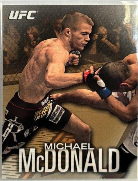 Michael McDonald [Gold] #62 Prices | 2012 Topps UFC Knockout | UFC Cards