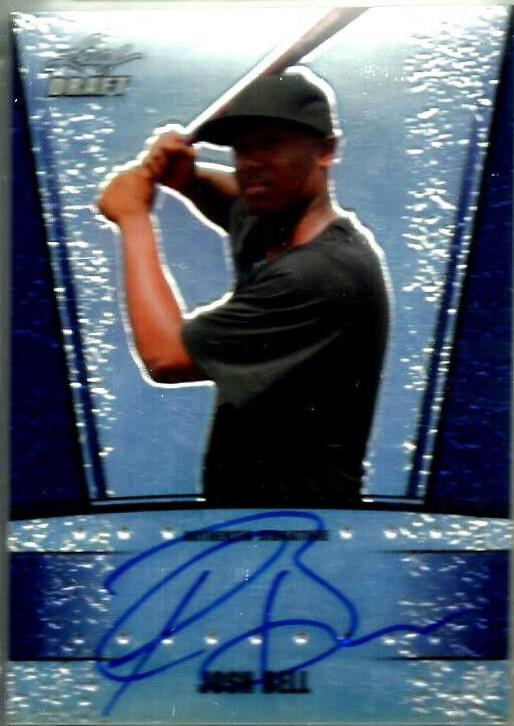 Josh Bell [Prismatic Blue Autograph] #JB4 Prices | 2011 Leaf Metal ...