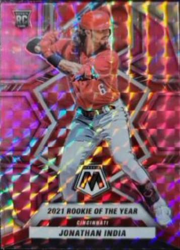 Jonathan India [Pink Camo] #285 Prices [Rookie] | 2022 Panini Mosaic ...