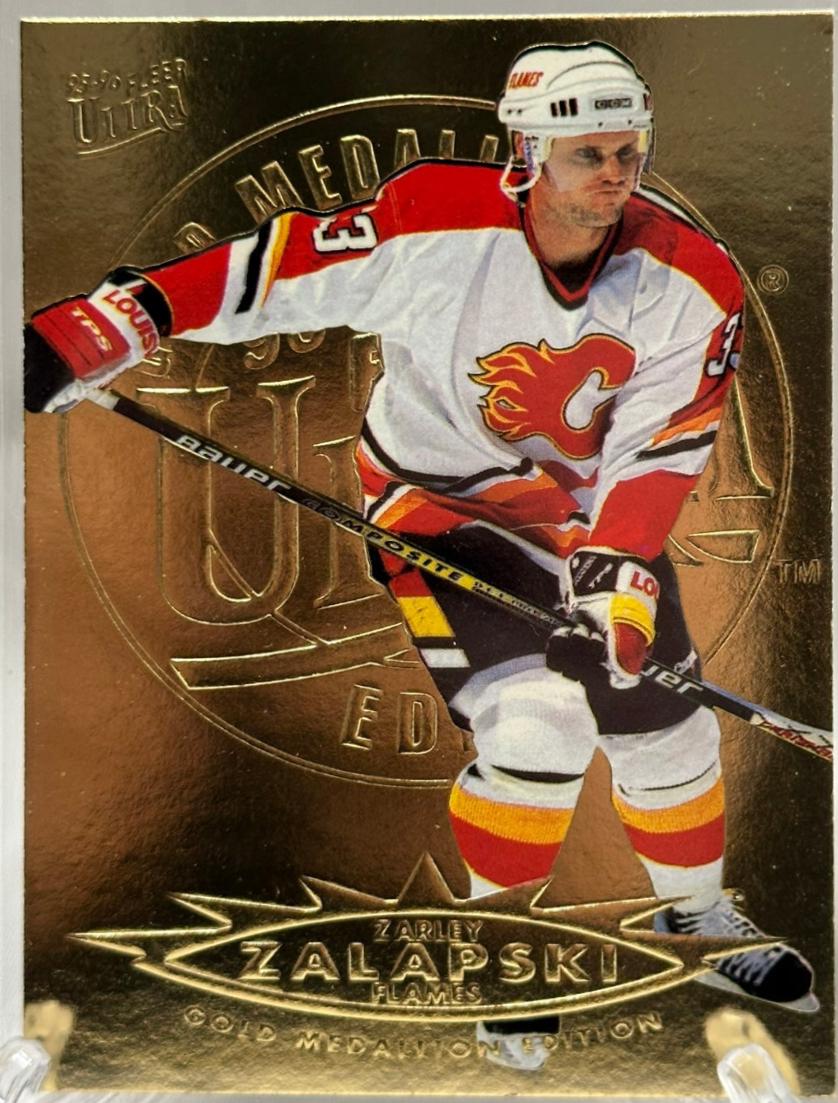 Zarley Zalapski [Gold Medallion] #29 Prices | 1995 Ultra | Hockey Cards