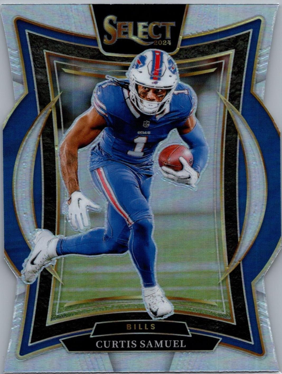 Curtis Samuel [Silver Prizm Die-Cut] #23 Prices | 2024 Panini Select ...