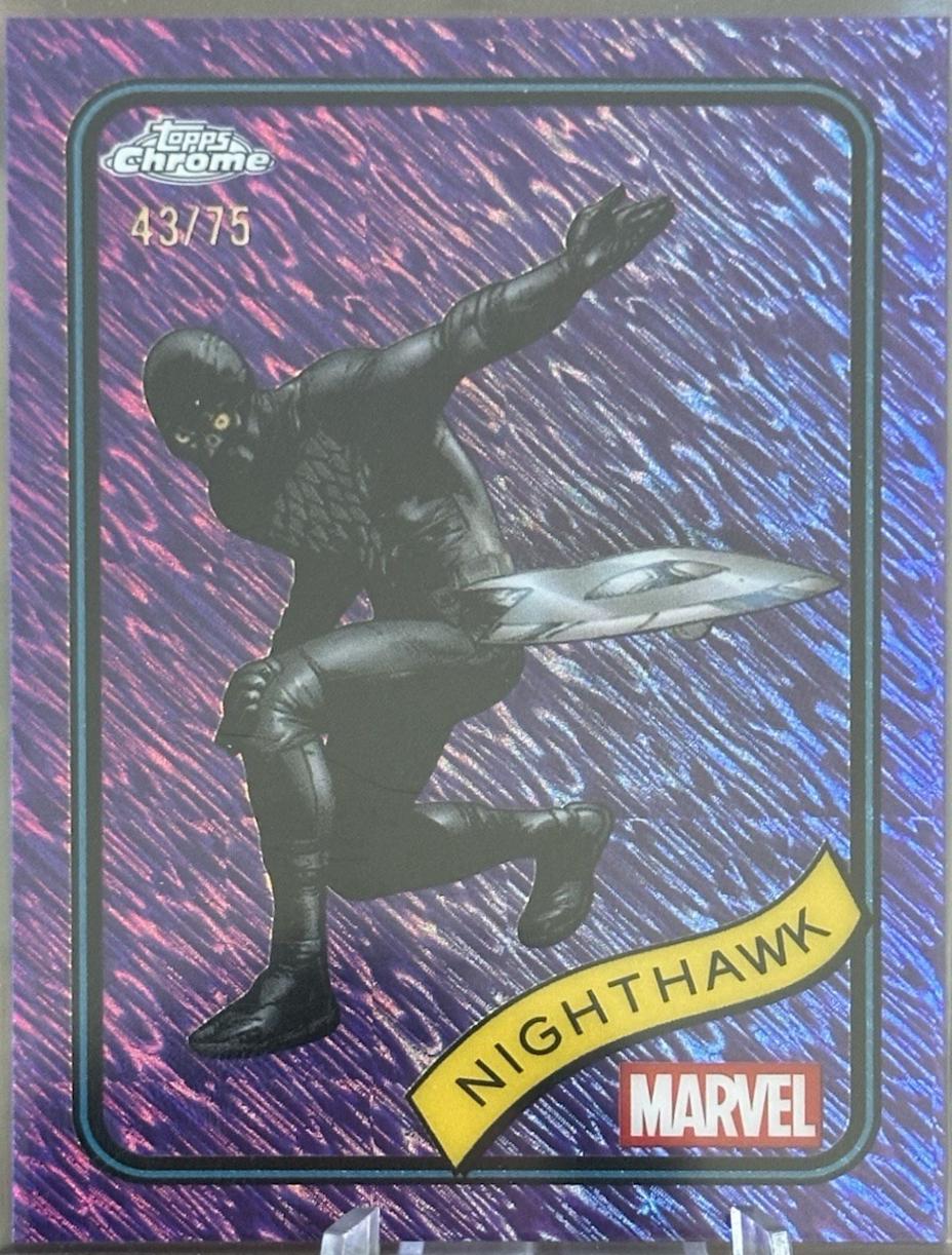 Nighthawk [Purple Shimmer] #20 Prices | Marvel 2025 Topps Chrome ...