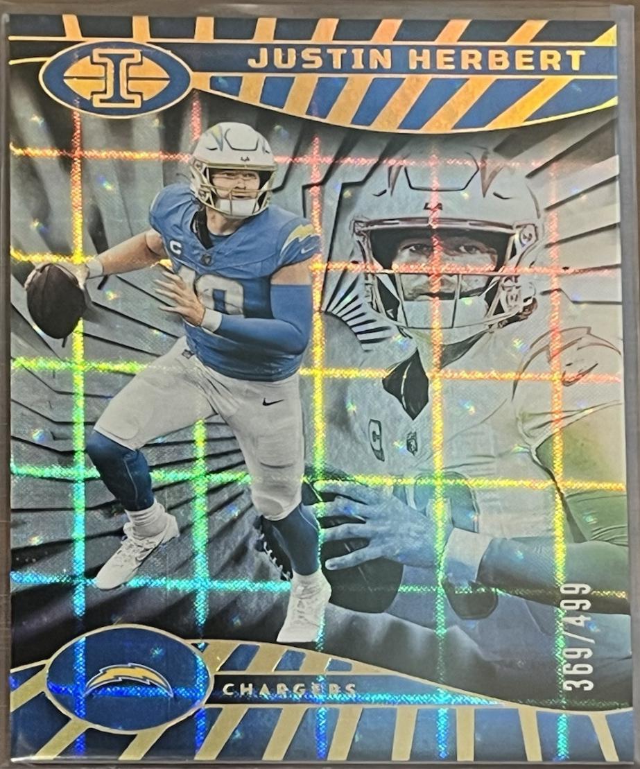 Justin Herbert [Mirrored] #49 Prices | 2024 Panini Illusions | Football ...