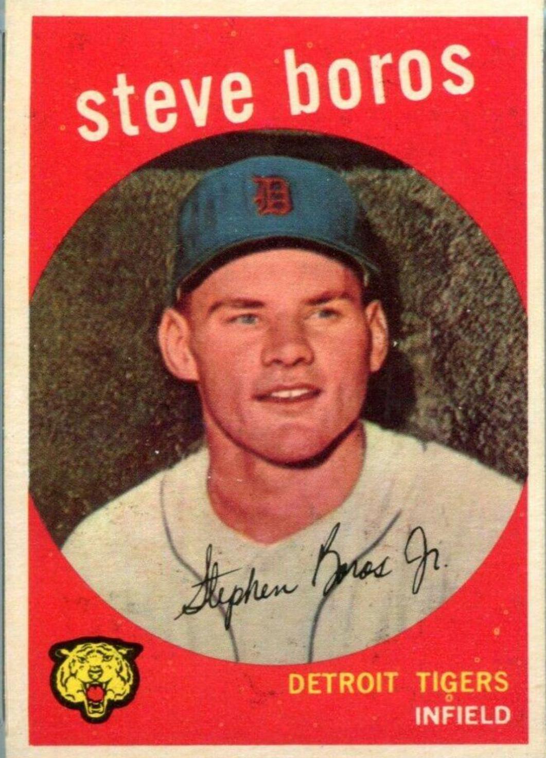 Steve Boros #331 Prices | 1959 Topps | Baseball Cards