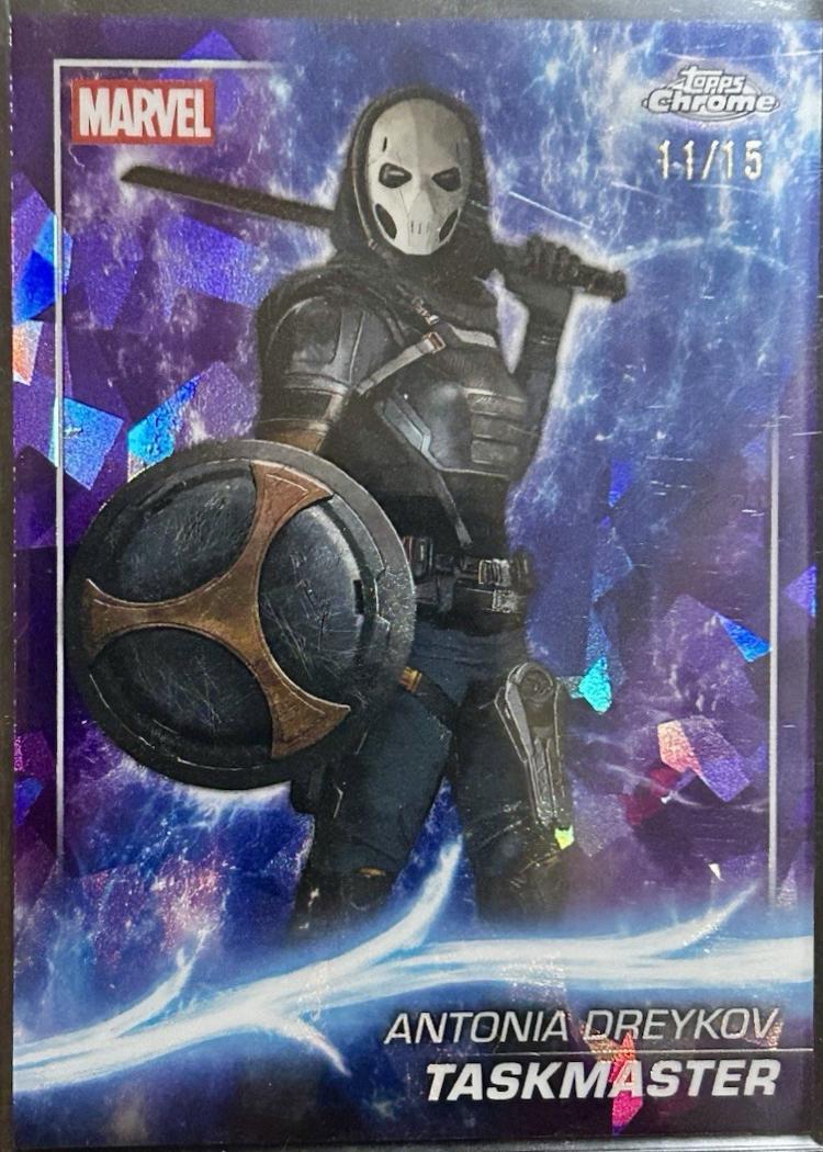 Taskmaster [Purple Sapphire] #185 Prices | Marvel 2025 Topps Chrome ...